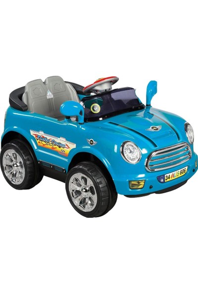 Akülü Çocuk Arabası Aliş Turbo Coupe 12V Uzaktan Kumandalı 606K Mavi Akülü Çocuk Arabası Aliş Turbo Coupe 12V Uzaktan Kumandalı 606K Mavi