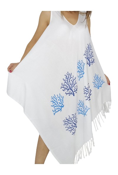 Acartekstil New Üçgen Model Peştemal Plaj Elbise