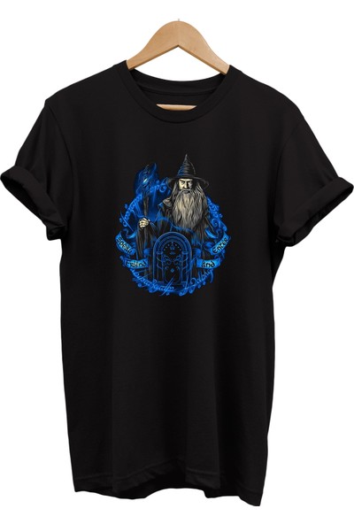 Remonz Lotr Yüzüklerin Efendisi Gandalf Söyle Dost Öyle Geç Baskılı %100 Pamuk Oversize T-Shirt Remonz Lotr Yüzüklerin Efendisi Gandalf Söyle Dost Öyle Geç Baskılı %100 Pamuk Oversize T-Shirt