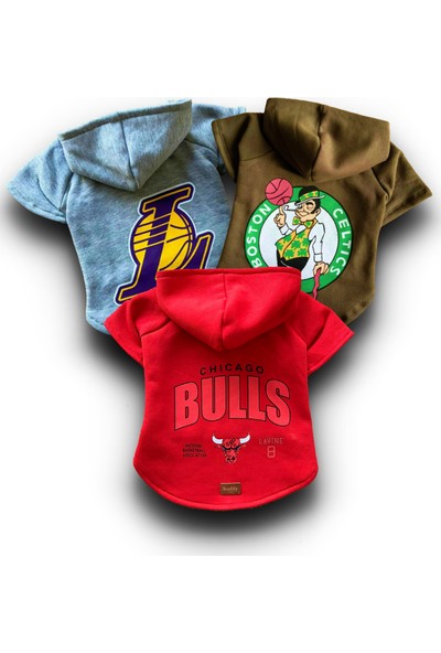 Buddy Store Kedi Köpek Kıyafeti & Elbisesi Sweatshirt 3 Adet Tek Paket (Set-Abd)