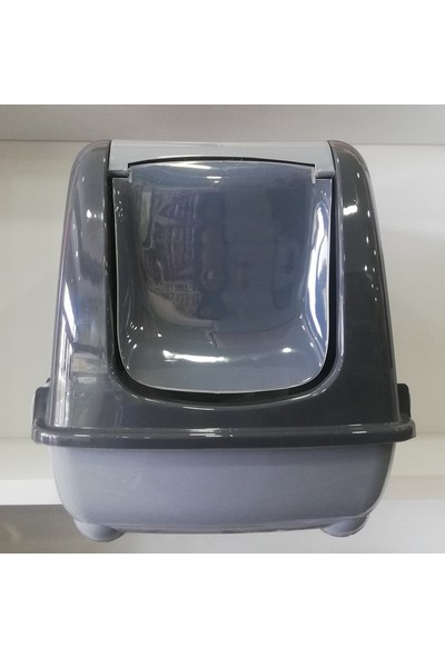 Petquatro Kapalı Kedi Tuvaleti ve Kürek 46 x 36 x 42 cm