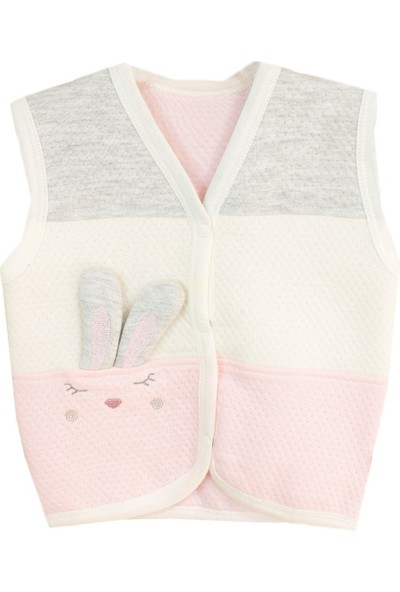 Cantoy Kız Erkek Bebek Desenli Yelek
