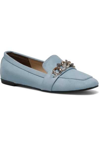 İnci Kavya.s.z 2fx Mavi Kadın Loafer Ayakkabı