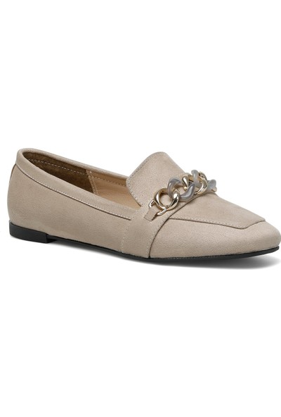 İnci Kavya.s.z 2fx Nude Kadın Loafer Ayakkabı