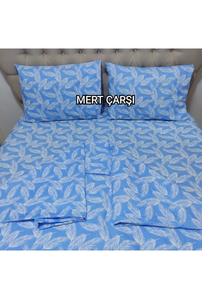 Mert Battal Boy Yaprak Desen Ranforce Nevresim Takımı