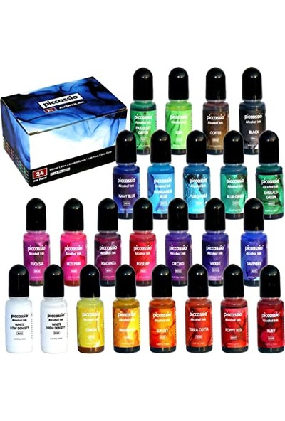 Alkollü Mürekkep Seti