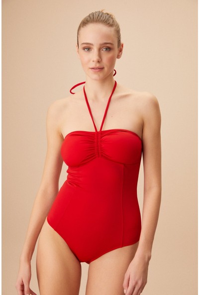 Bağcıklı Straplez Mayo