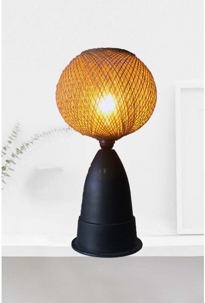 Supply Home Milano Balle Küre Abajur Antrasit Supply Home Milano Balle Küre Abajur Antrasit