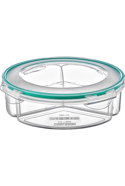 3 Bölmeli Lunch Box 1350 ml Hava Geçirmez & Sıvı Sızdırmaz Saklama Kabı Fresh Box 3 Bölmeli Lunch Box 1350 ml Hava Geçirmez & Sıvı Sızdırmaz Saklama Kabı Fresh Box