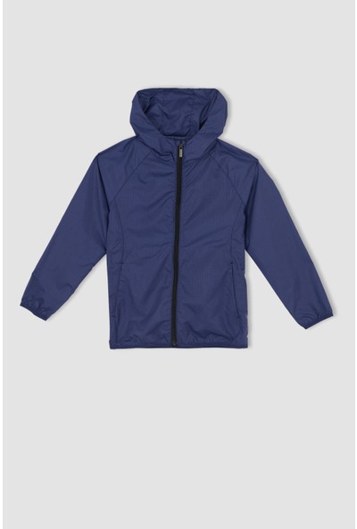 DeFacto Erkek Çocuk Regular Fit Kapüşonlu Uzun Mevsimlik Yağmurluk W9037A622SP DeFacto Erkek Çocuk Regular Fit Kapüşonlu Uzun Mevsimlik Yağmurluk W9037A622SP