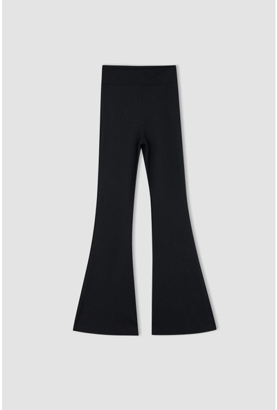 DeFacto Coool Fitted İspanyol Paça Yüksek Bel Pantolon Tayt Y4379AZ22SM DeFacto Coool Fitted İspanyol Paça Yüksek Bel Pantolon Tayt Y4379AZ22SM