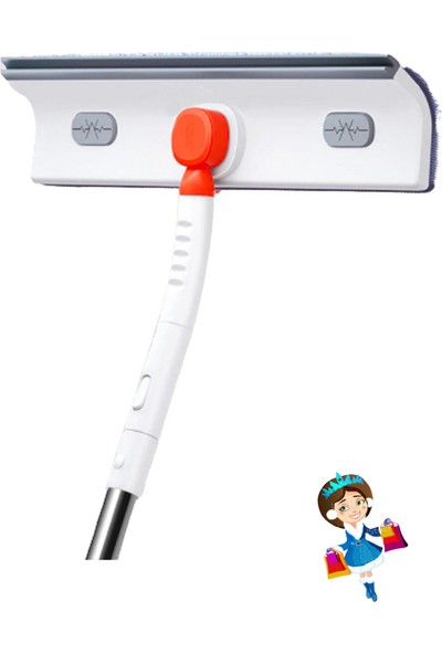 Ayla Stand Teleskopik Çift Taraflı Pratik Cam Silme Aparatı Yeni Nesil Ayla Stand Teleskopik Çift Taraflı Pratik Cam Silme Aparatı Yeni Nesil