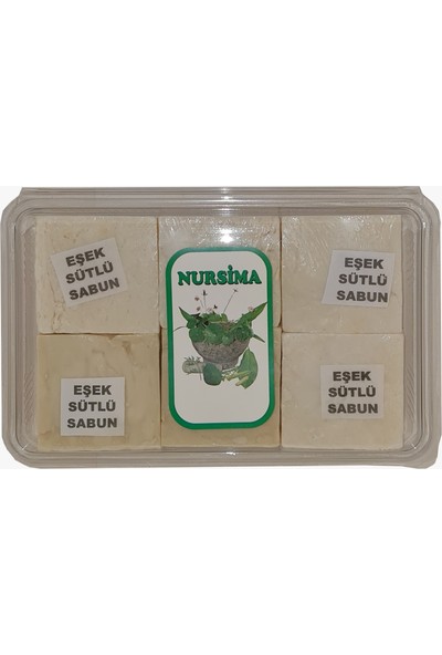 Eşek Sütlü Doğal Üretim Sabun 6 Ad Eşek Sütlü Doğal Üretim Sabun 6 Ad
