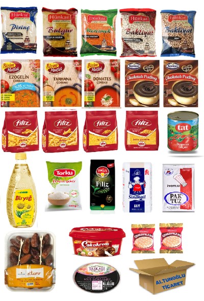 Altunoğlu Ramazan Kumanya Gıda Kolisi 25'li Altunoğlu Ramazan Kumanya Gıda Kolisi 25'li