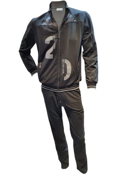 Sementa Boydan Fermuarlı Günlük Erkek Eşofman Takım