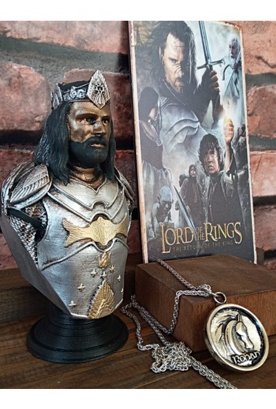 Gökçen Hobi Aragorn Büst Figür Polyester Gökçen Hobi Aragorn Büst Figür Polyester