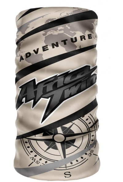 E-Taktik Extreme Honda Africatwin Dikişsiz Motosiklet Bandana Boyunluk Maske