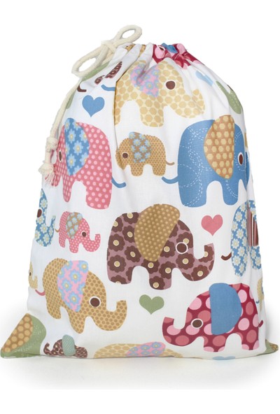 Atölye Eda Rengarenk Filli Desen Kese