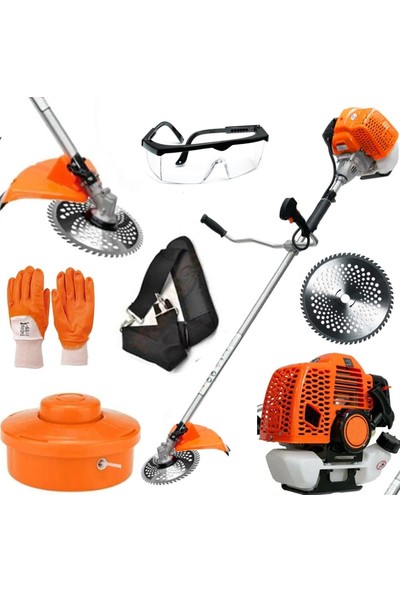 Mager Sarkch Yan Tip Benzinli Turbo 52 cc Motorlu Tırpan Çim Biçme Makinası Mager Sarkch Yan Tip Benzinli Turbo 52 cc Motorlu Tırpan Çim Biçme Makinası