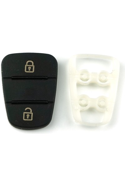 Bross Otomotiv BDP1124 Hyundai Kia Için Sustalı Anahtar Kumanda 2 Buton Ped Tuş Lastiği Bross Otomotiv BDP1124 Hyundai Kia Için Sustalı Anahtar Kumanda 2 Buton Ped Tuş Lastiği