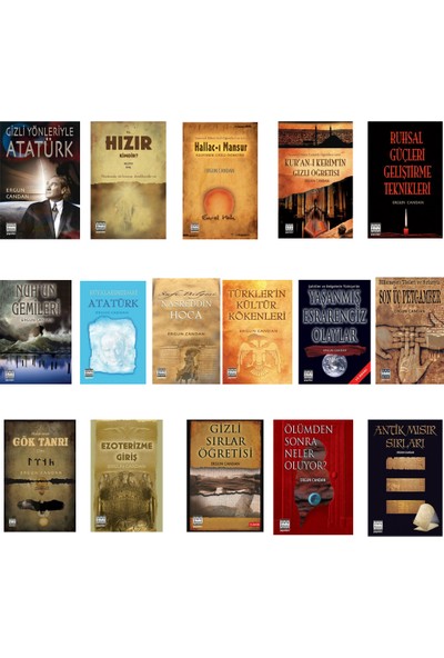 16 Kitap Set - Ergun Candan