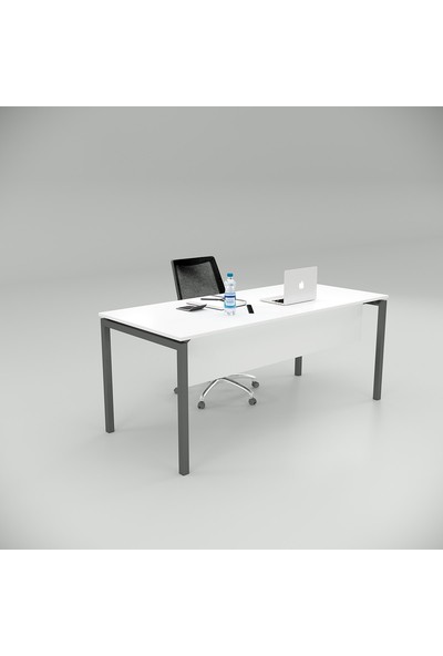 Akr Ofis Ear Çalışma Masası Beyaz
