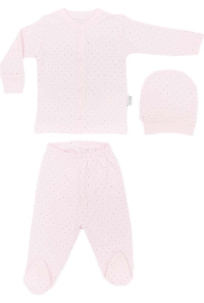 Sebi Bebe Nokta Puanlı Bebek Pijama Takımı 2263