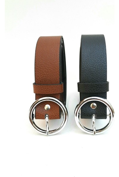 Kemerix Siyah Taba 2'li Kemer GES9001X