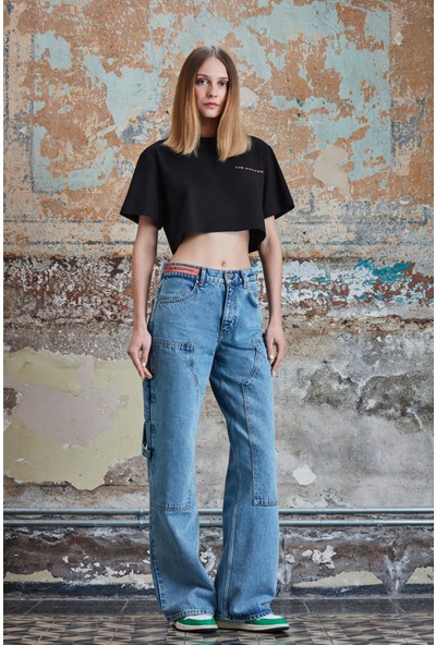 Lee Stba Kadın Açık Mavi Straigth Fit Carpenter Jean Pantolon Lee Stba Kadın Açık Mavi Straigth Fit Carpenter Jean Pantolon