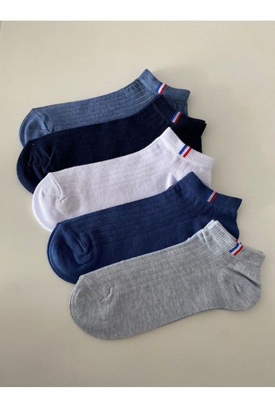 Akal Store Pamuklu Basic Patik Çorap 5'li Akal Store Pamuklu Basic Patik Çorap 5'li
