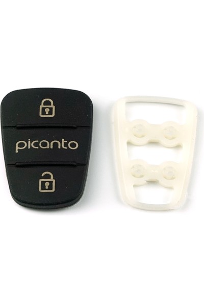 Bross Otomotiv BDP1122 Kia Picanto Için Sustalı Anahtar Kumanda Buton Ped Tuş Lastiği Bross Otomotiv BDP1122 Kia Picanto Için Sustalı Anahtar Kumanda Buton Ped Tuş Lastiği