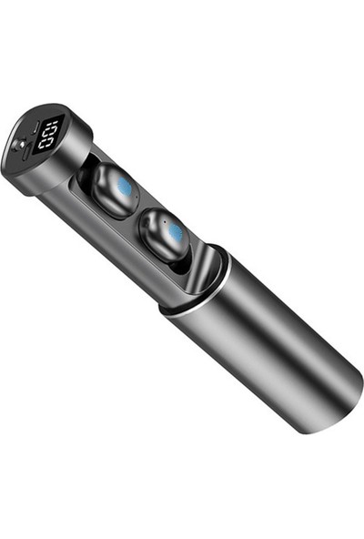 R15 Bluetooth 5.1 Gerçek Kablosuz Kulakiçi Kulakta Derin Baslı Spor Siyah ile