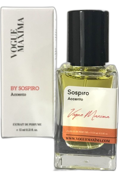 Vogue Maxima Accento Edp For Unisex 0.51.fl.oz 15ML Sprey Parfüm Vogue Maxima Accento Edp For Unisex 0.51.fl.oz 15ML Sprey Parfüm
