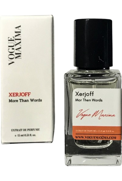 Vogue Maxima More Than Words Edp For Men 0.51.fl.oz 15ML Sprey Parfüm