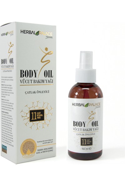 Herbal Palace Çatlak Giderici Vücut Bakım Yağı 150 ml