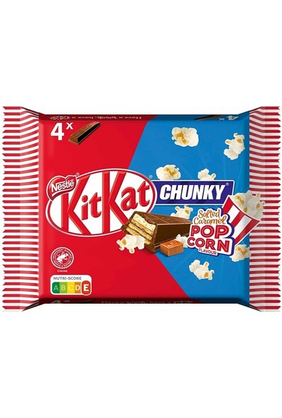 Nestle Kitkat Chunky Salted Popcorn 4x KTKTPPCRN4X