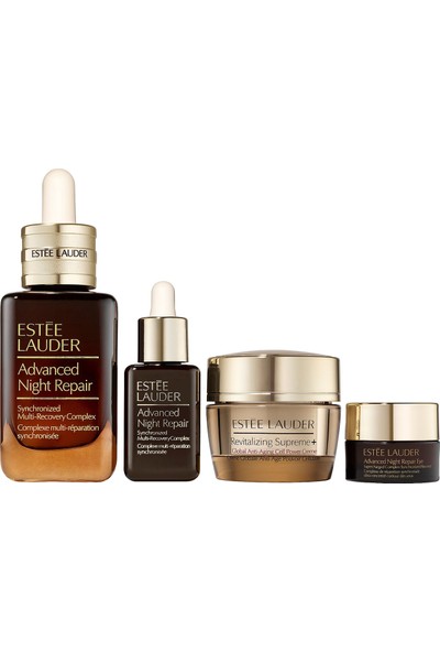Estee Lauder Nighttime Necessities Onarım, Sıkılaştırma & Nemlendirme Cilt Bakım Seti