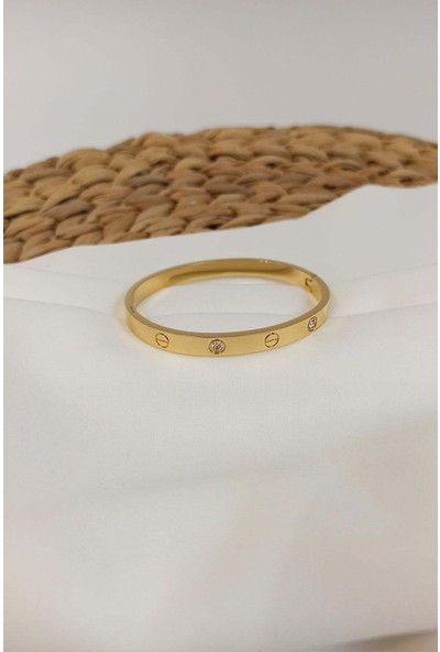 Riza Zirkon Taşlı Paslanmaz Çelik Gümüş Renk Cartier Bilezik Riza Zirkon Taşlı Paslanmaz Çelik Gümüş Renk Cartier Bilezik