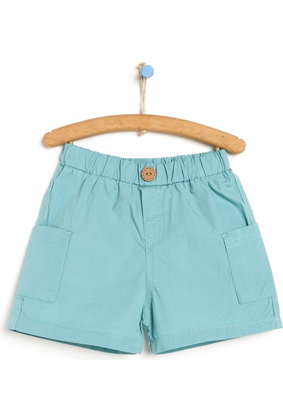 Hellobaby Basic Erkek Bebek Poplin Şort