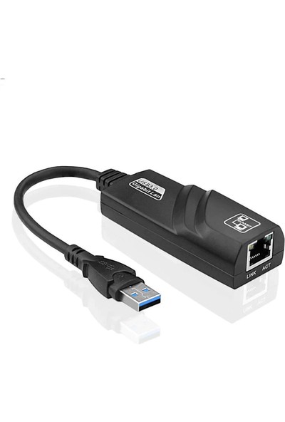 Aogo USB 3.0 Gigabit Ethernet 10/100/1000 Gigabit Ethernet Lan Ağ Kartı USB RJ45 Tak Kullan Cdsiz Aogo USB 3.0 Gigabit Ethernet 10/100/1000 Gigabit Ethernet Lan Ağ Kartı USB RJ45 Tak Kullan Cdsiz