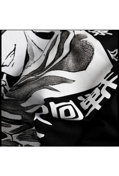 TouzModa Anime Jujutsu Kaisen Siyah Unisex Tshirt