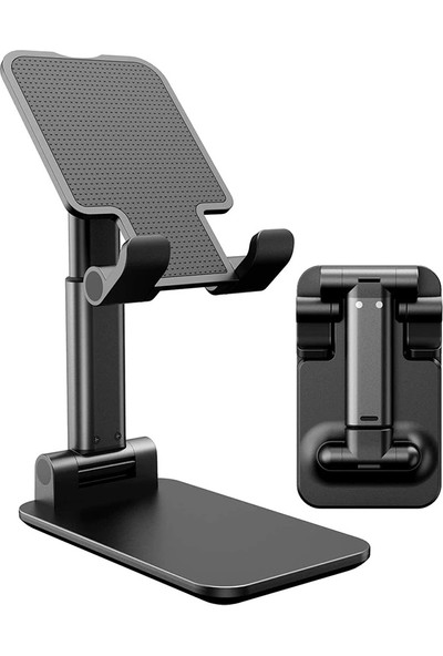 Adaman T1016 Yükseklik Ayarlı Metalik Katlanabilir Premium Tablet ve Telefon Tutucu Stand Adaman T1016 Yükseklik Ayarlı Metalik Katlanabilir Premium Tablet ve Telefon Tutucu Stand