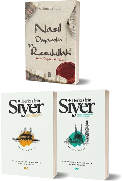 Nasıl Dayandın Ya Resulullah - Herkes Için Siyer (1/2) 2 Kitap Set Nasıl Dayandın Ya Resulullah - Herkes Için Siyer (1/2) 2 Kitap Set