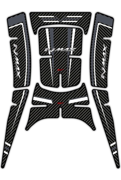 GP Kompozit Yamaha NMAX 125-155 2021-2022 Uyumlu Tank Pad Seti Gri GP Kompozit Yamaha NMAX 125-155 2021-2022 Uyumlu Tank Pad Seti Gri