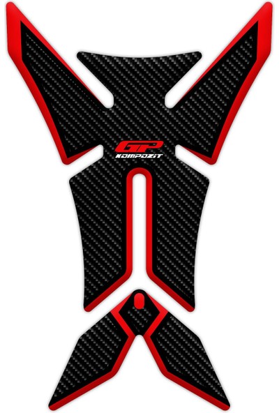 Gp Kompozit Universal Tank Pad Model x Kırmızı Gp Kompozit Universal Tank Pad Model x Kırmızı