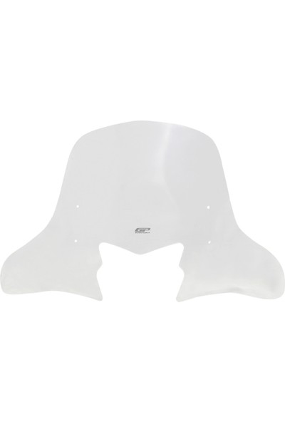 GP Kompozit Honda Dio 2021-2022 Uyumlu Ön Cam Şeffaf 48 cm