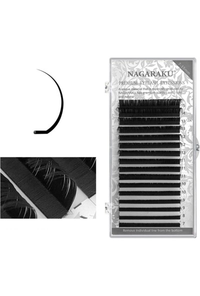 Ocean Nagaraku Doğal Ipek Kirpik (Mix Natural Eyelash) 7-15MM Arası Karışık 0.07D Ocean Nagaraku Doğal Ipek Kirpik (Mix Natural Eyelash) 7-15MM Arası Karışık 0.07D