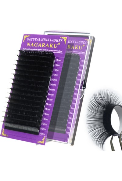 Ocean Nagaraku Doğal Ipek Kirpik (Natural Eyelash) 15MM 0.15D Ocean Nagaraku Doğal Ipek Kirpik (Natural Eyelash) 15MM 0.15D