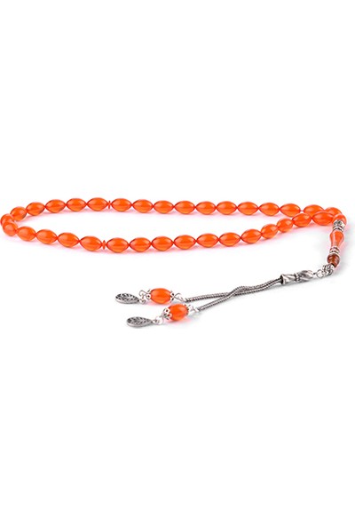 Amber Ateş Kehribar Tespih