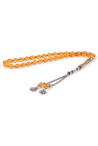 Amber Ateş Kehribar Tespih